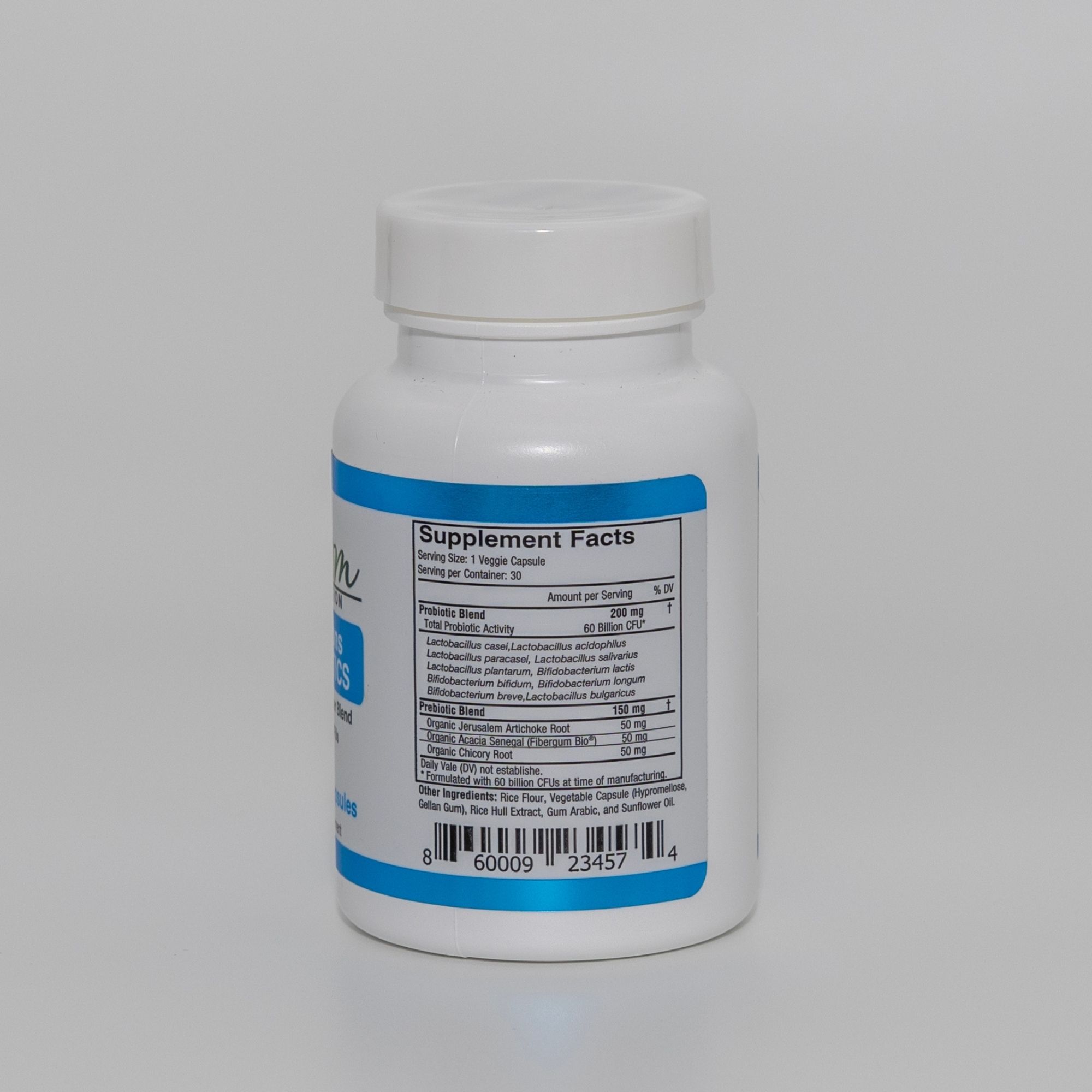 Probiotics 60 Billions (Probiotics and Prebiotics)- 30 capsules - Yerom ...